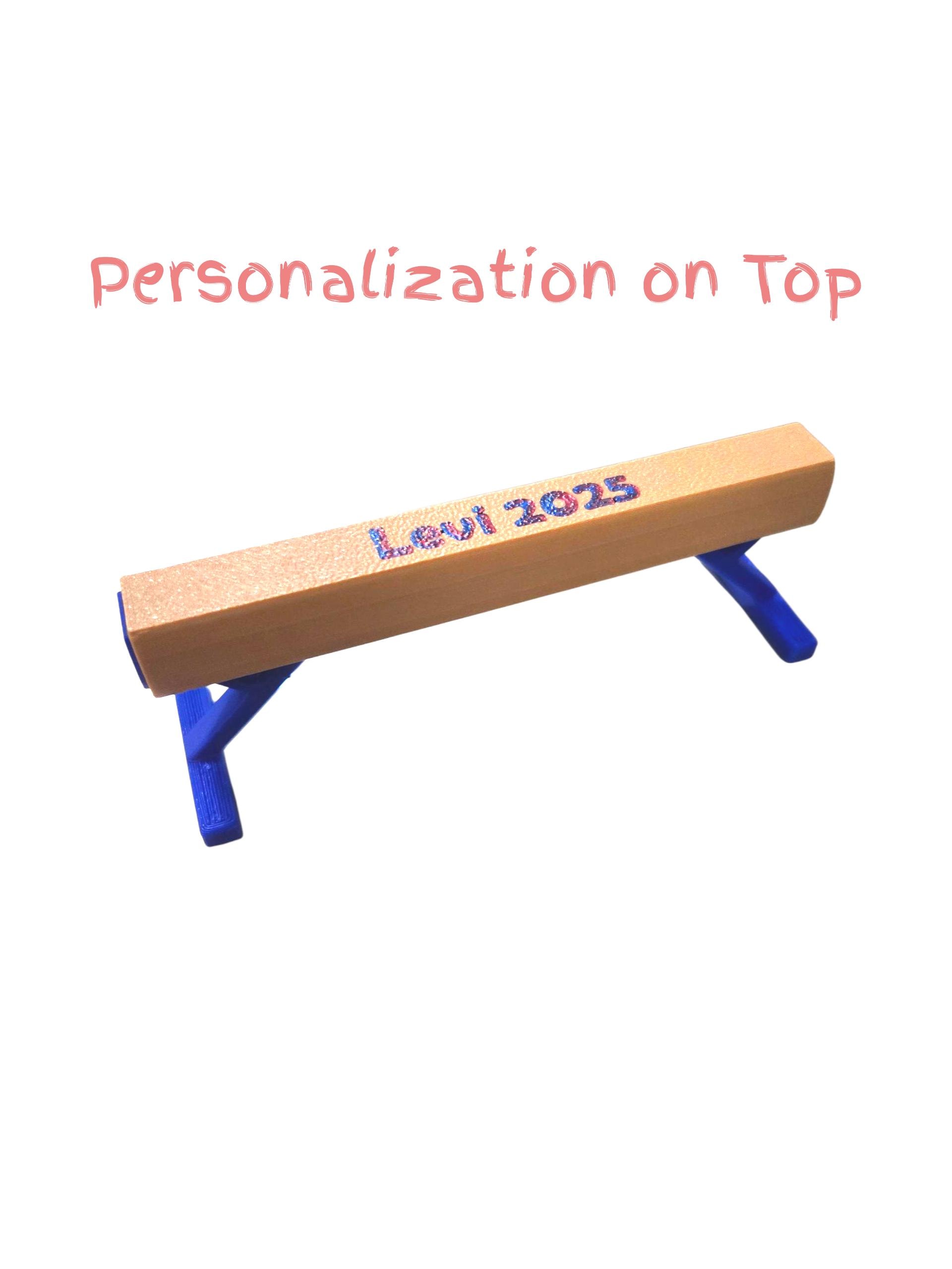 Mini Gymnastics Balance Beam Cute Miniature Toy Gymnastics Beam Desk ...