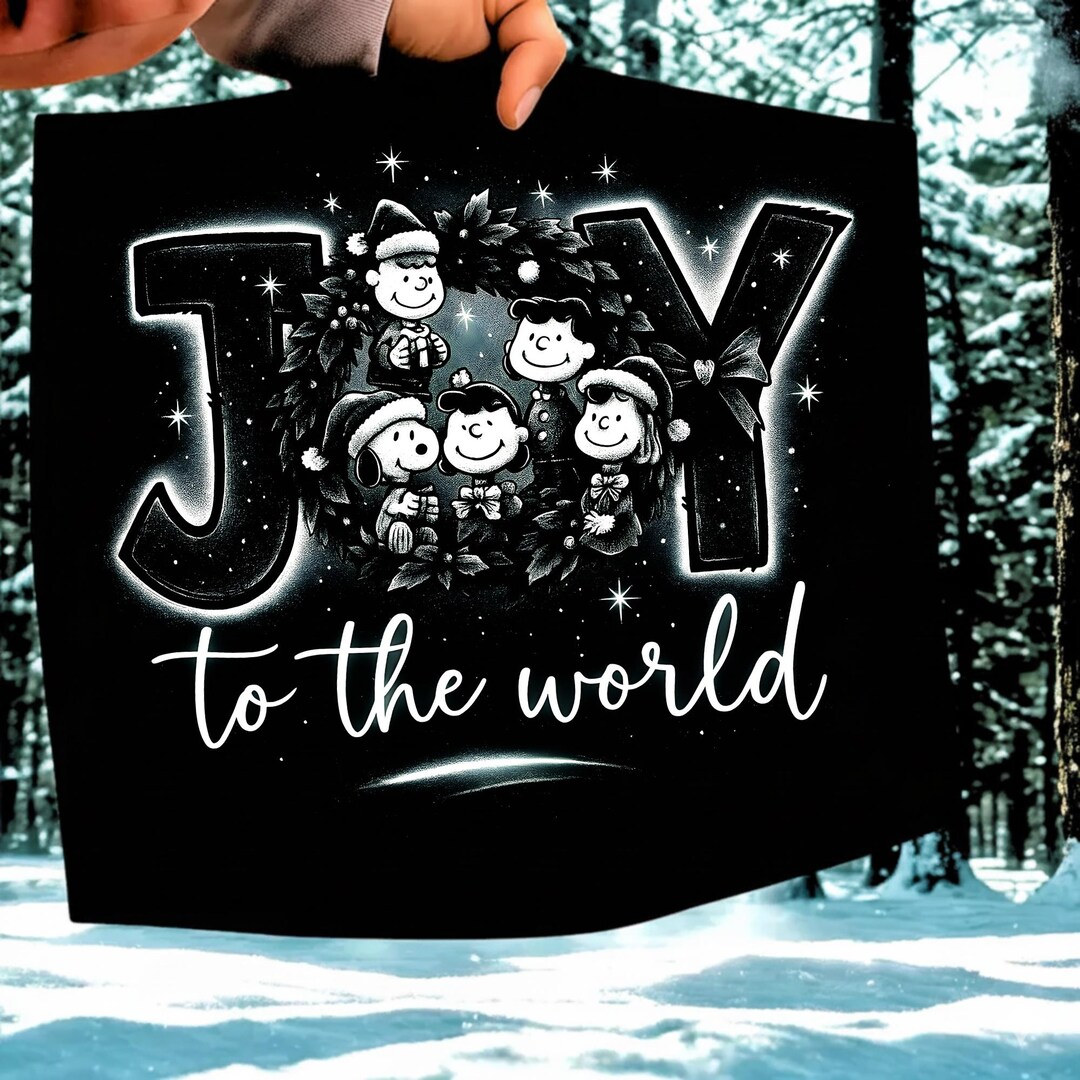 Merry Christmas Snoop Dog and Friends PNG, Joy to the World Christmas ...