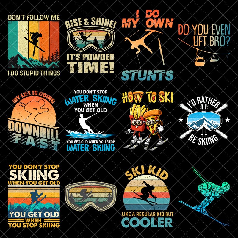 Kids Water Ski Svg - Etsy