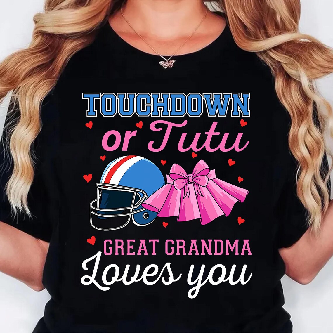 Touchdown or Tutu PNG Bundle, Gender Reveal Party , Baby Shower ...