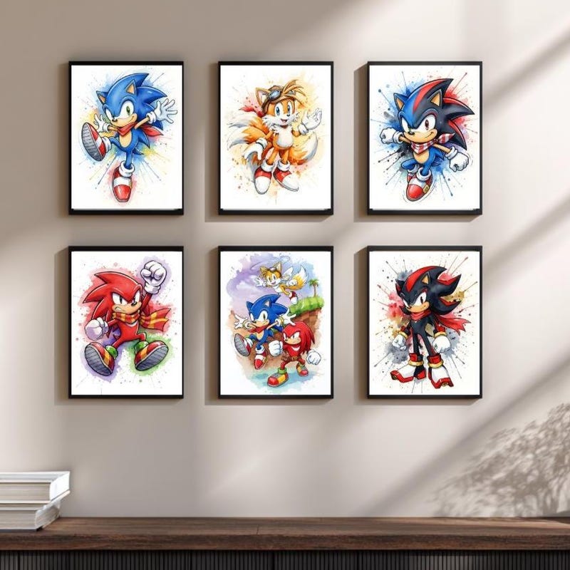 Sonic Poster - Etsy