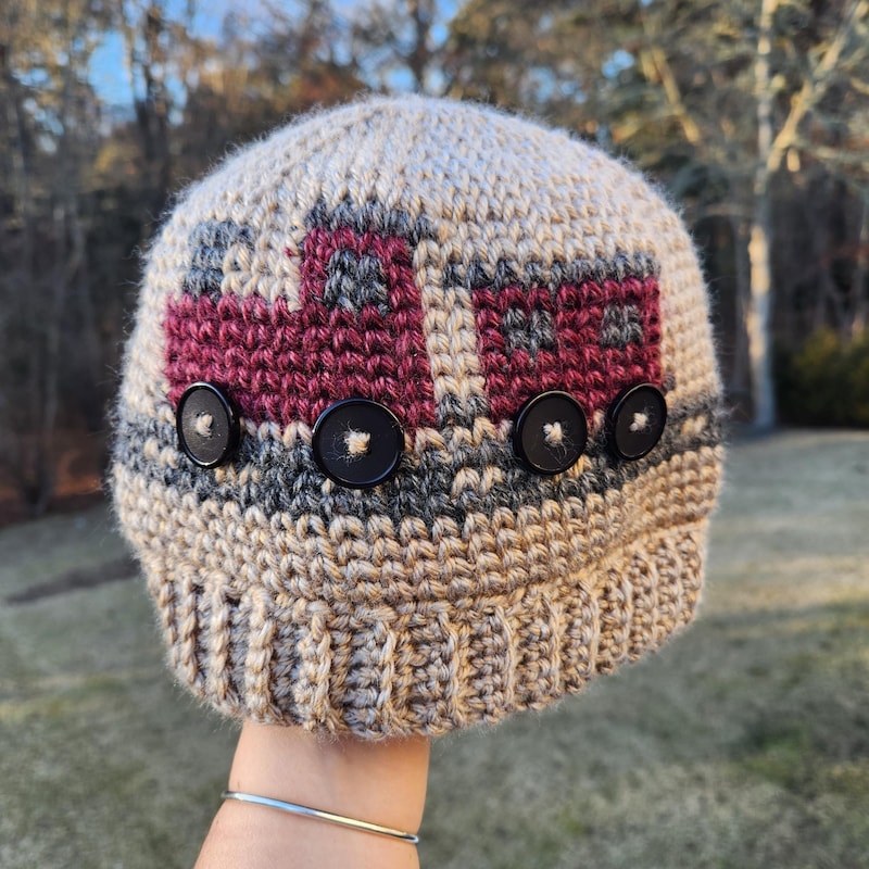 Crochet Button Hat - Etsy