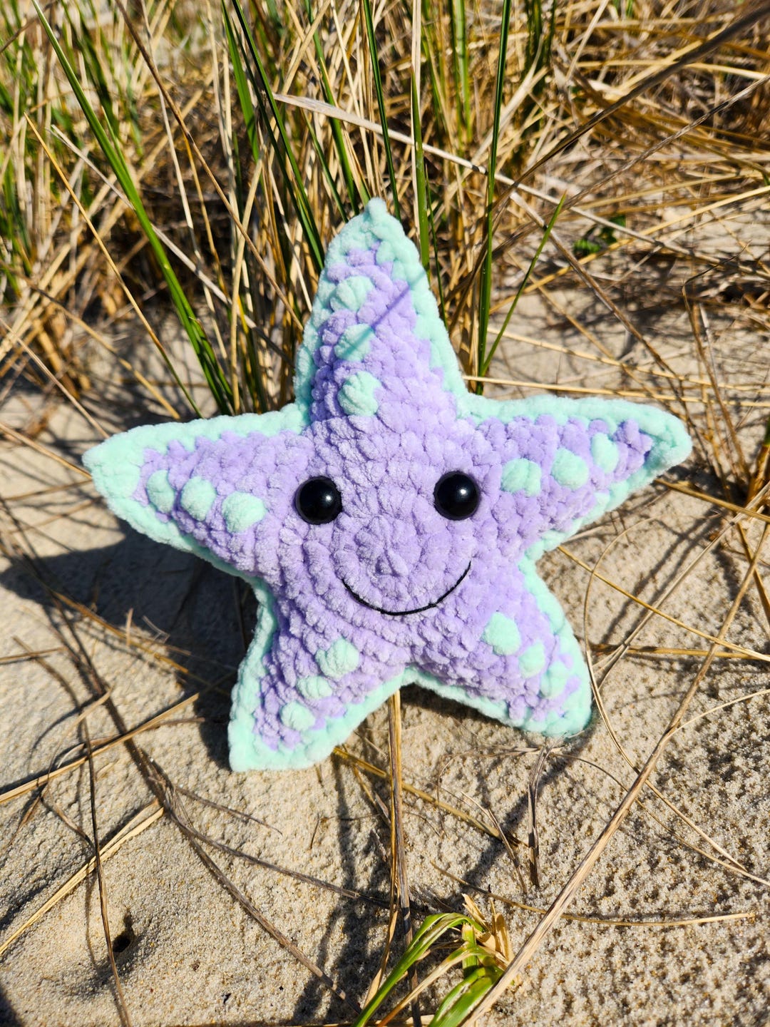 Crochet Starfish Pattern - Plush Amigurumi - Sea Life - Ocean Animal - Etsy