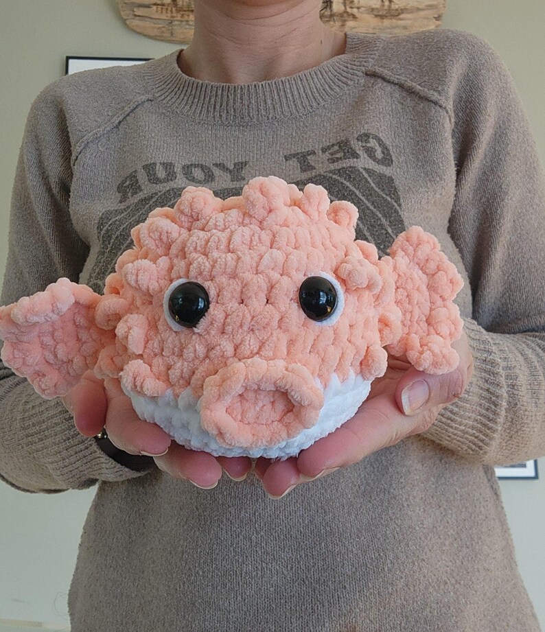 Crochet Puffer Fish - Plush Fish - Amigurumi - Etsy