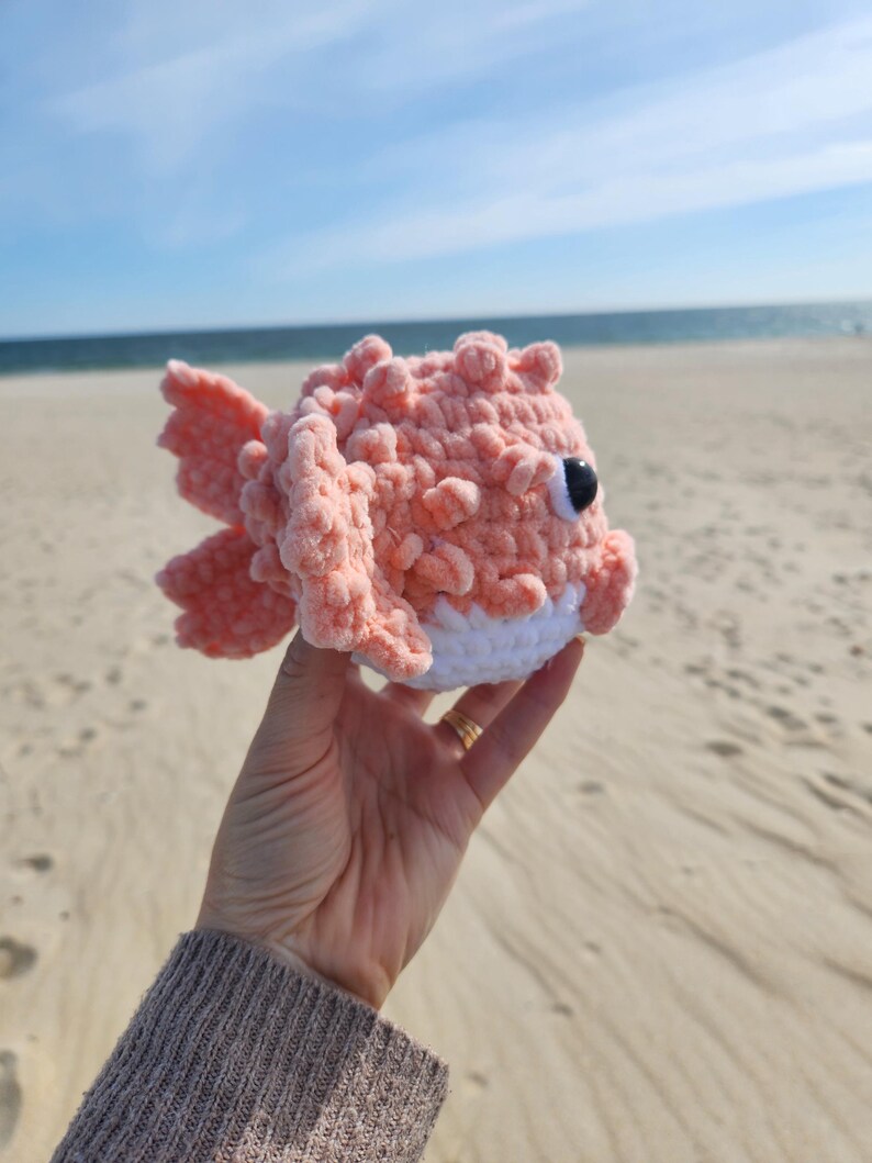 Crochet Puffer Fish - Plush Fish - Amigurumi - Etsy