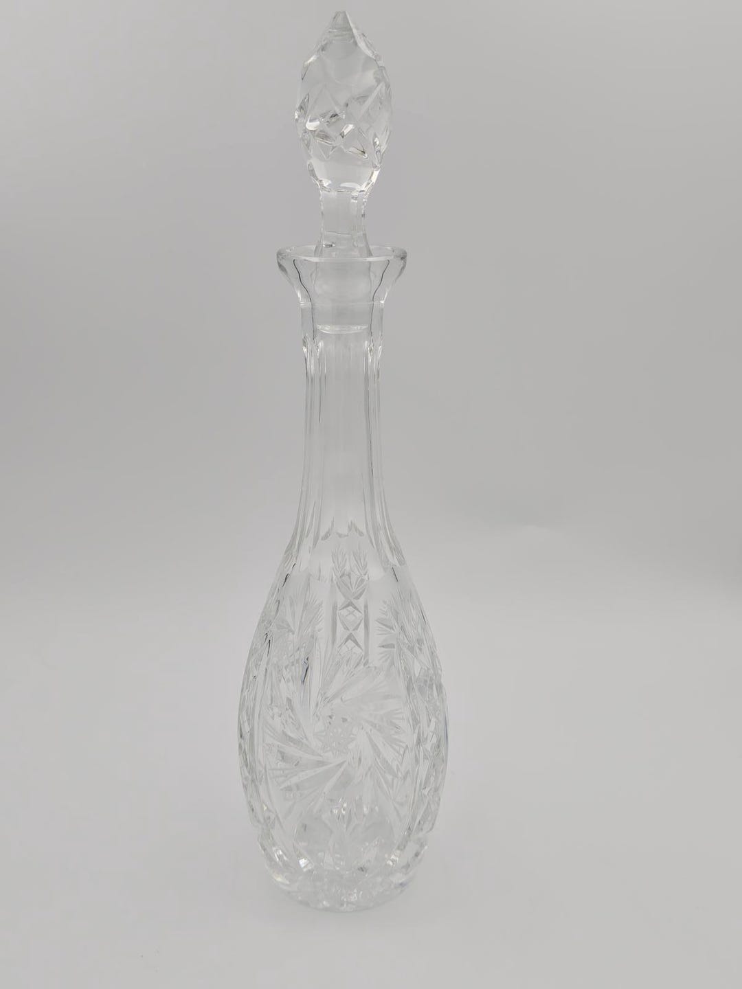 Kusak Cut Glass Works Berlin Collection Decanter - Etsy