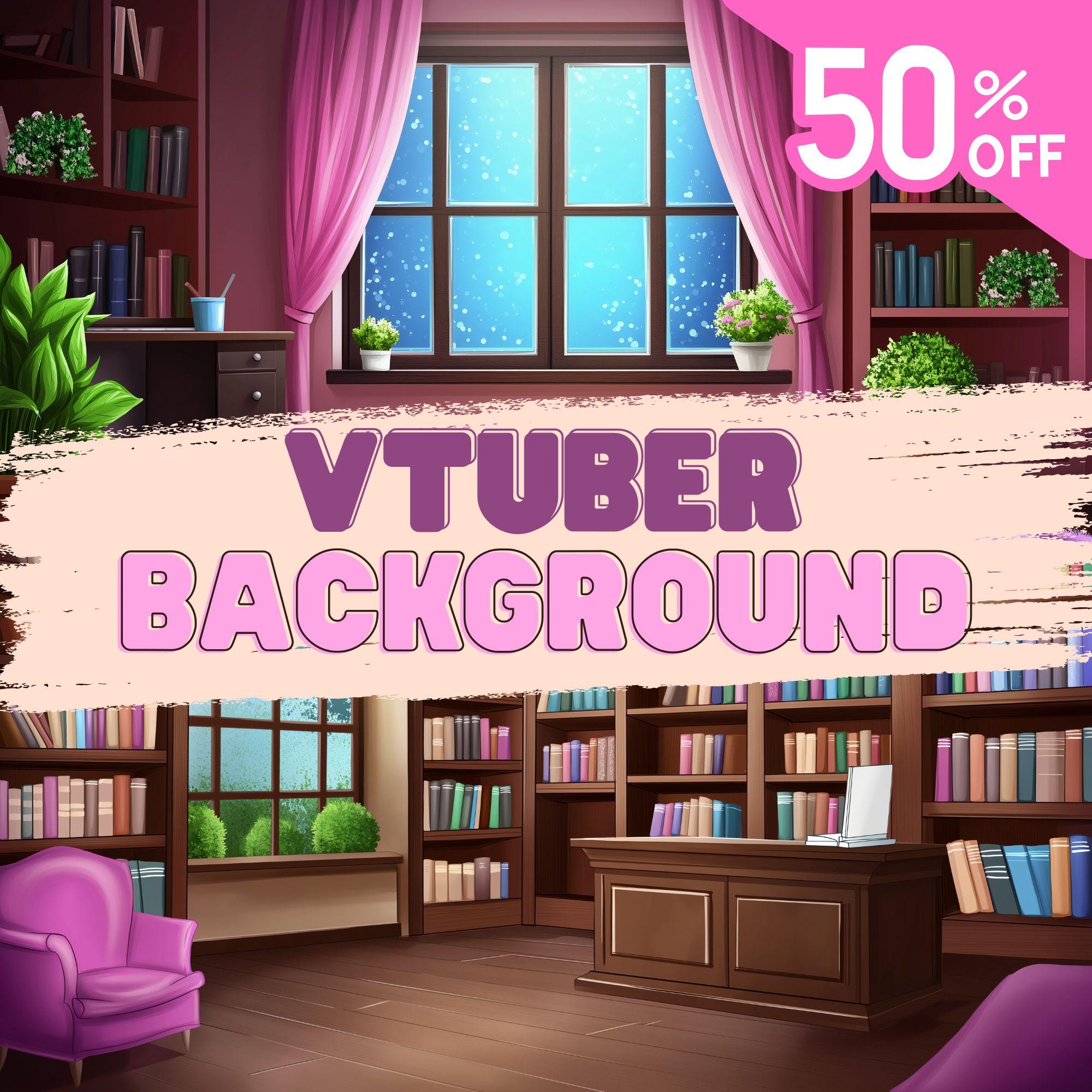 Vtuber Animated Background, Vtuber Room, Cute Animated Vtuber ...
