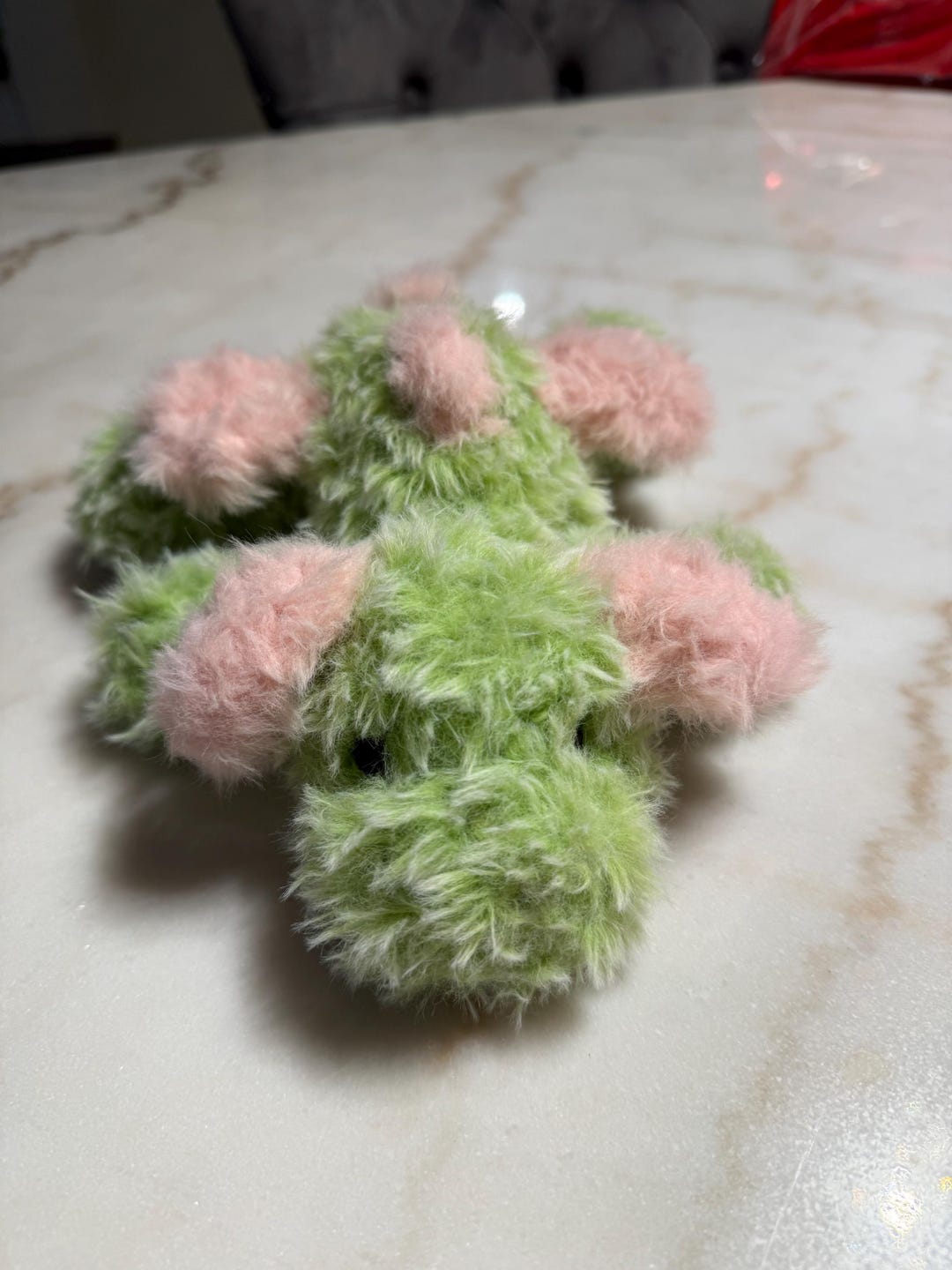 Strawberry Matcha Crochet Dragon Plushie PDF Pattern, Tutorial, Gift ...