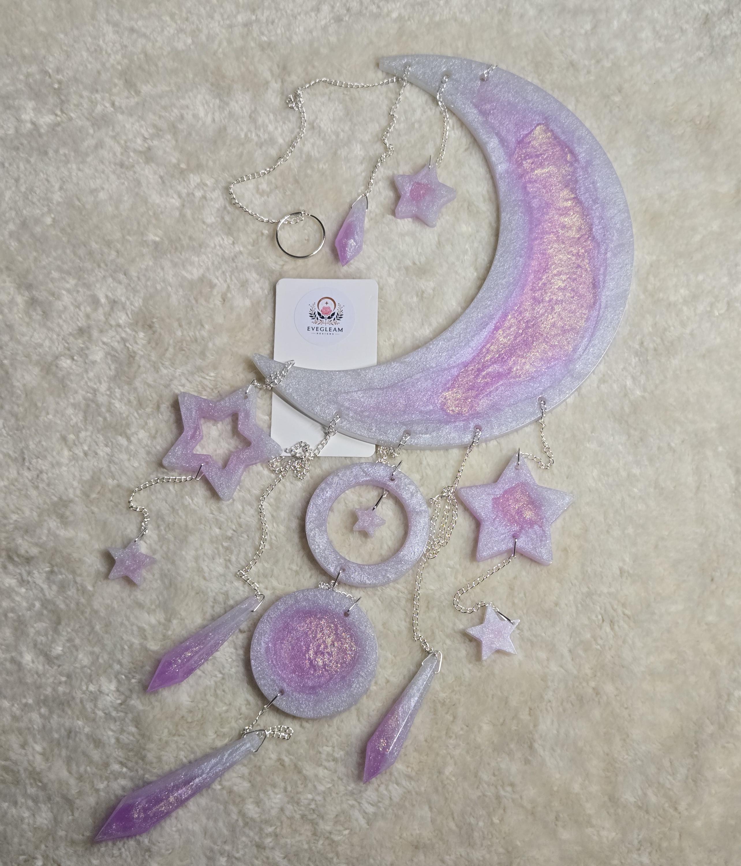 Dreamy Hanging Moon Sculpture - Etsy