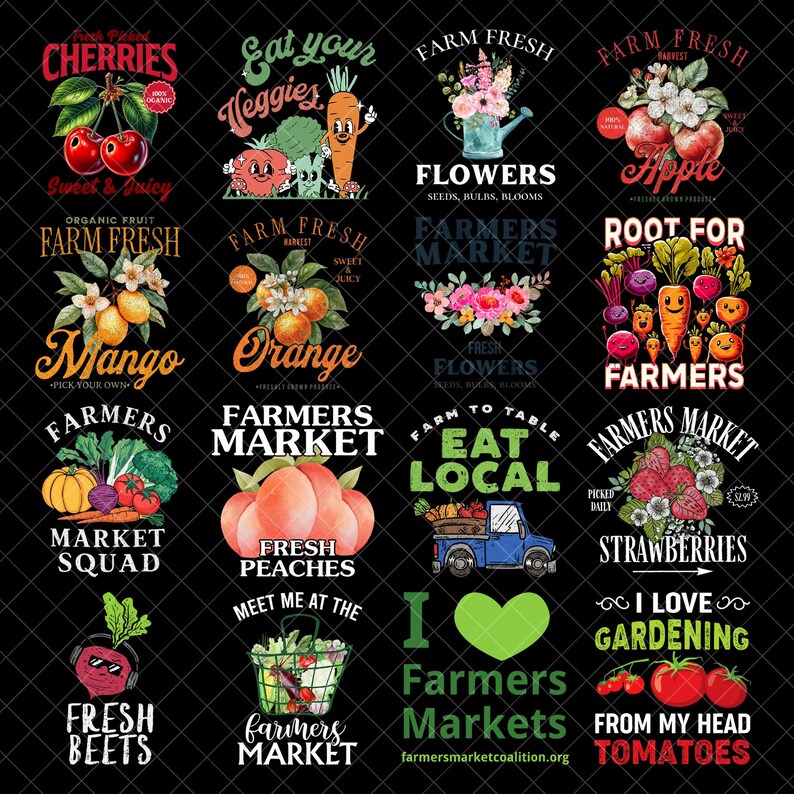 Farmers Market PNG, Farmers Market Clipart, Vegetable Clipart, Fruit ...