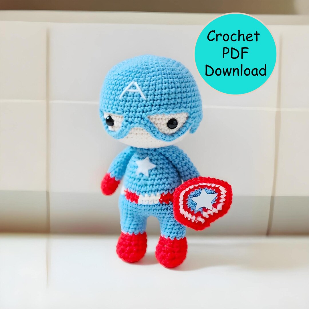 Crochet Hero Pattern – Easy DIY Superhero Amigurumi Tutorial - Etsy