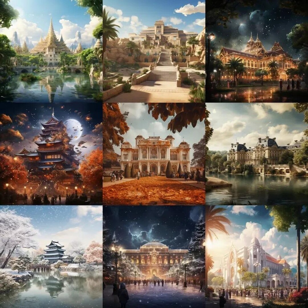 Imperial Palace Architecture Midjourney Prompts, AI Prompts for Royal ...