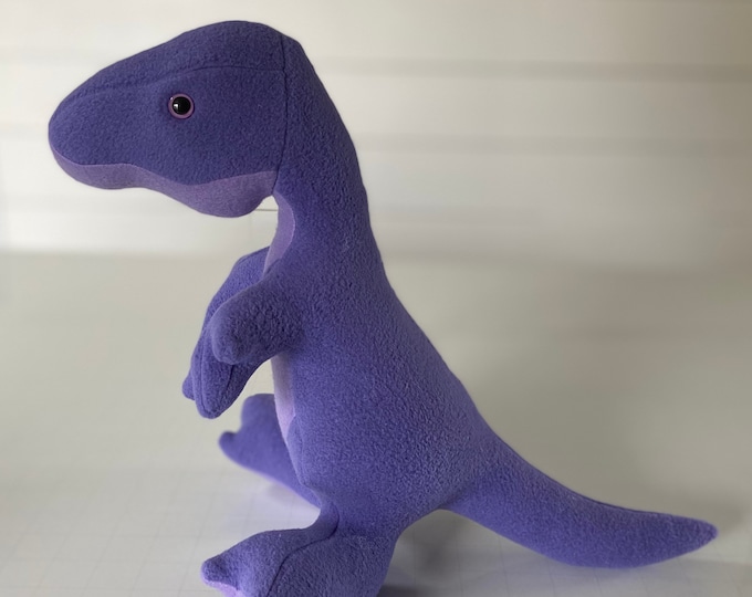 Purple T Rex Plush Toy - Etsy