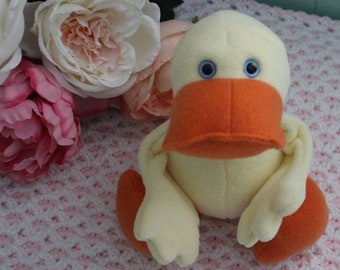 Baby Duck Stuffed Animal Duckling Plush Toy Easter Basket Toy Soft and ...