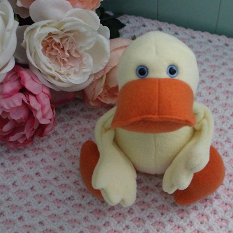 Plush Duckling - Etsy