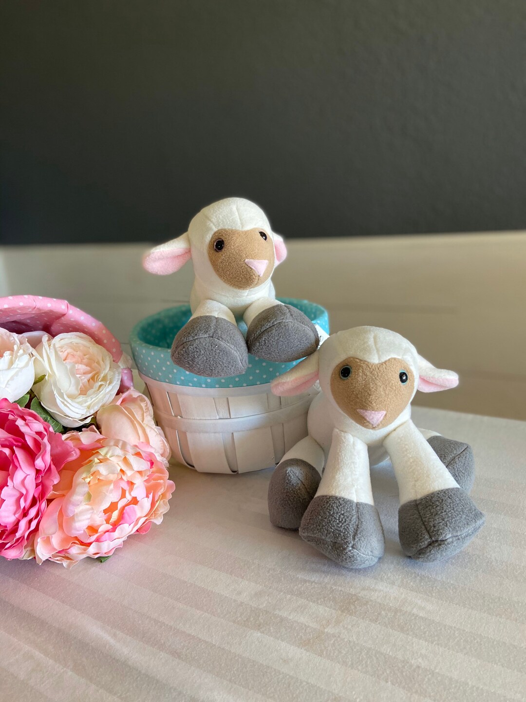 Lamb Plush Animal - Etsy