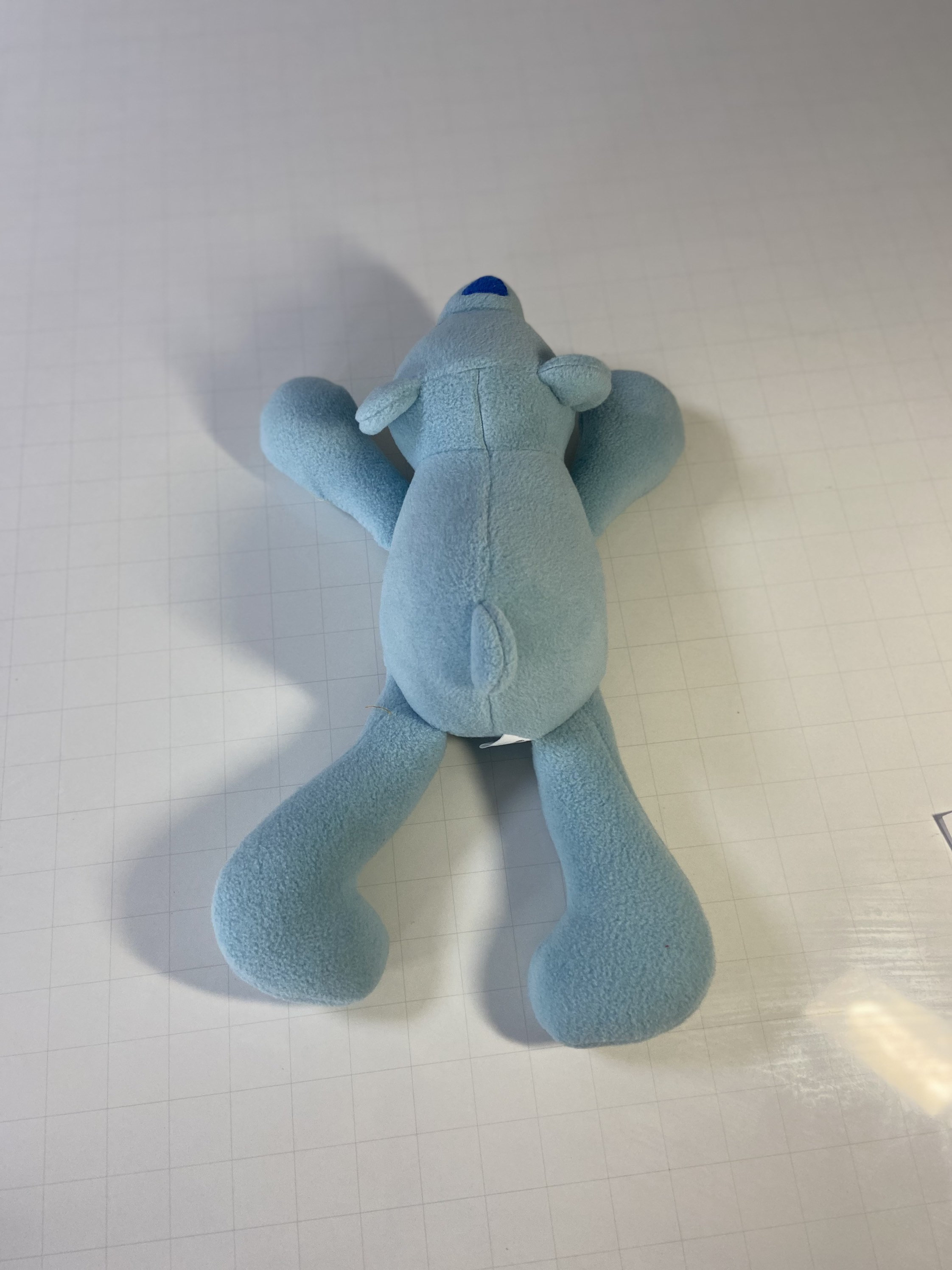 Light Blue Teddy Bear - Etsy UK