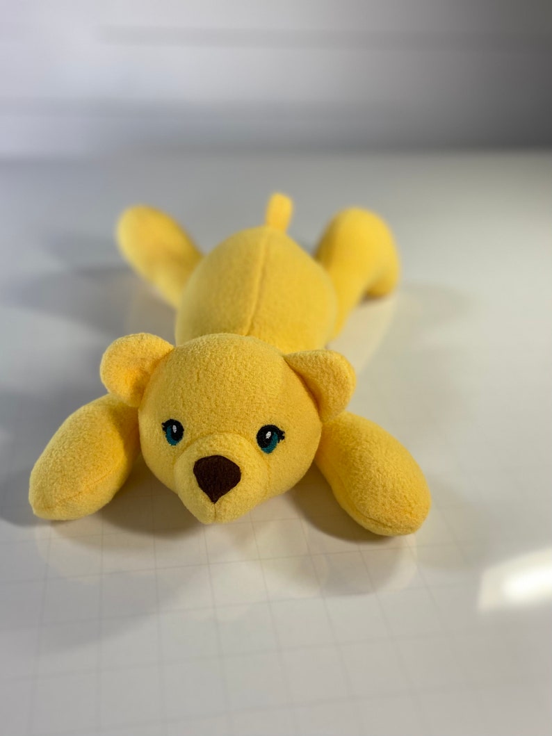 Sunshine Yellow Teddy Bear - Etsy