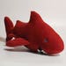 Red Plush Shark - Etsy