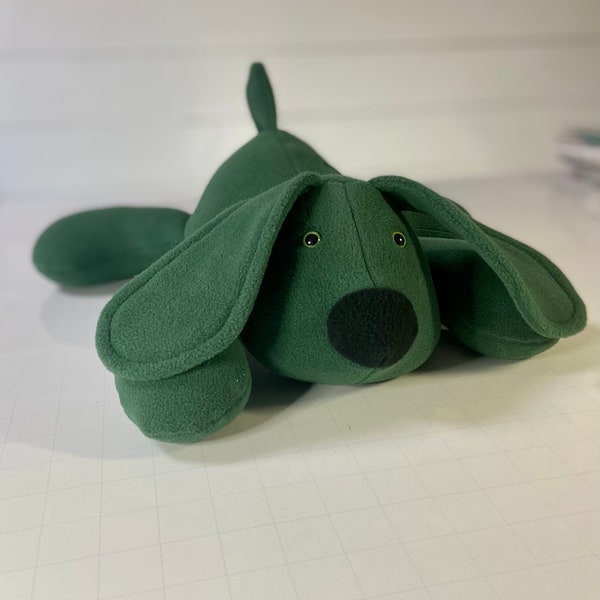 Green Dog Plush - Etsy