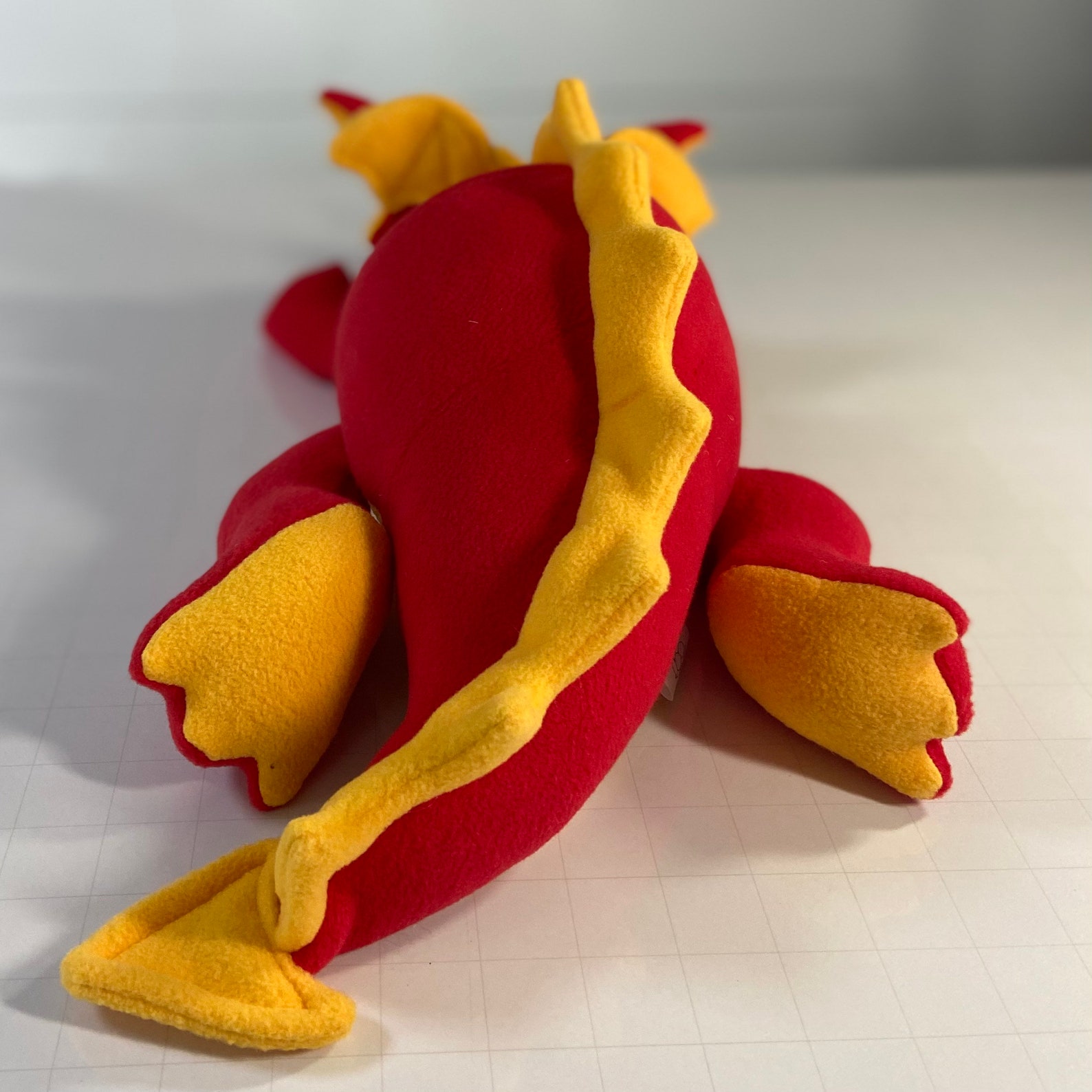 Red Plush Baby Dragon - Etsy