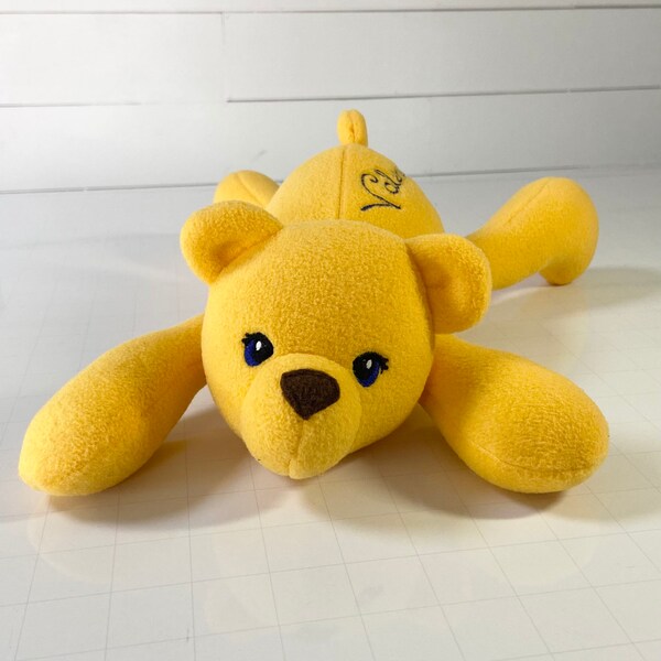Yellow Teddy Bear - Etsy