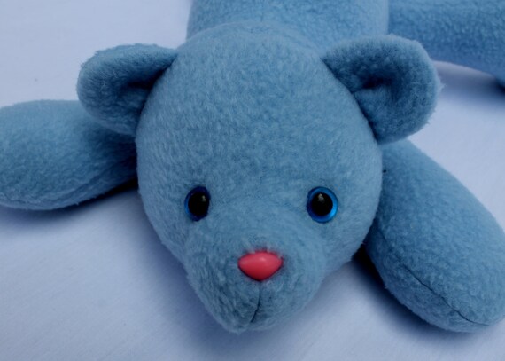 Light Blue Teddy Bear | Etsy