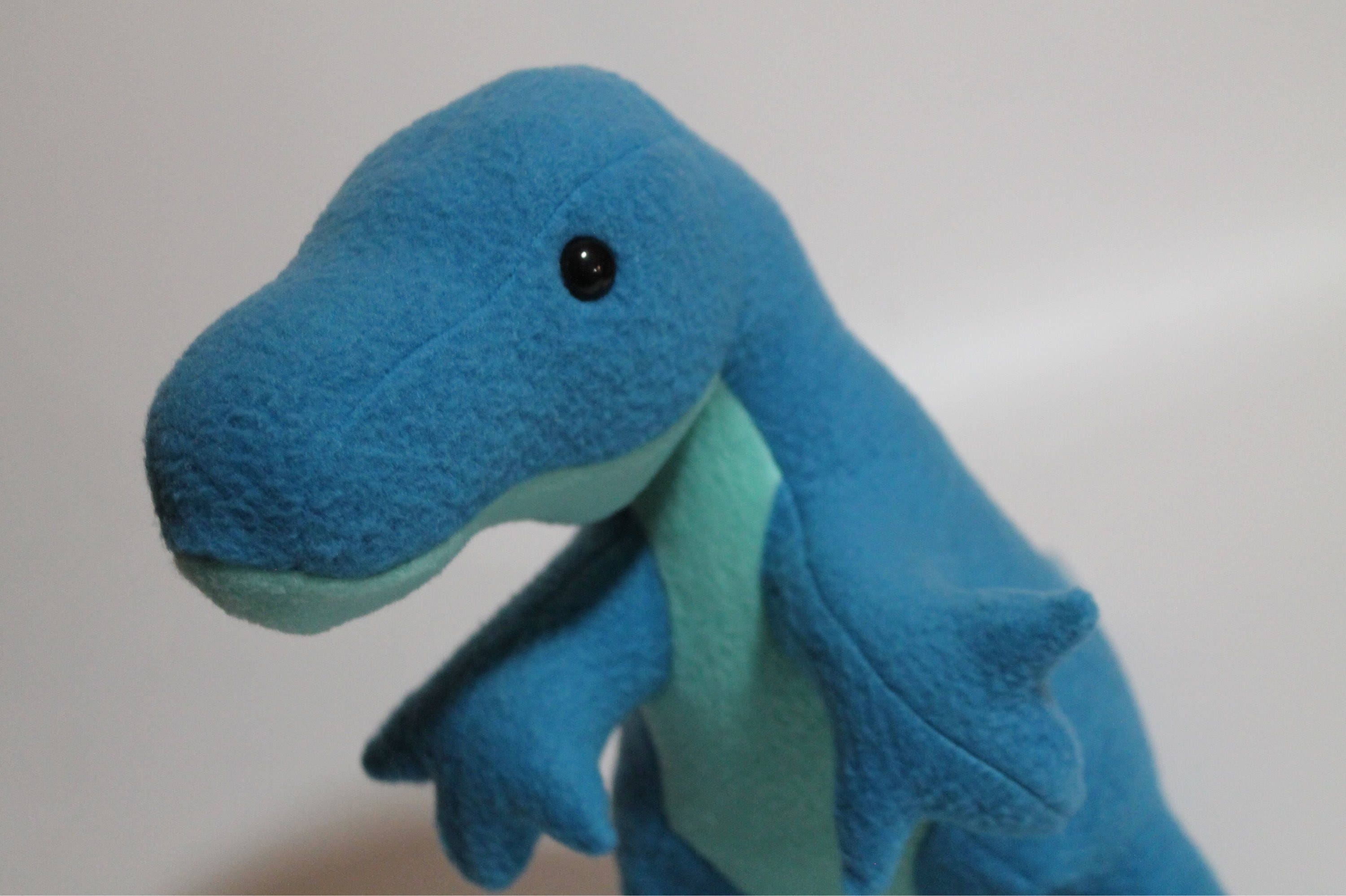 Teal T Rex Plush Toy | Etsy