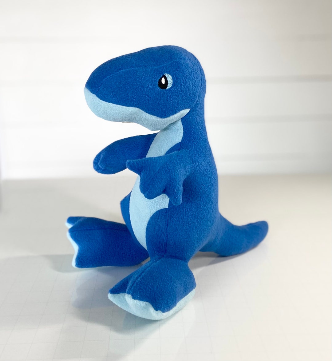 Blue T Rex Plush Toy - Etsy