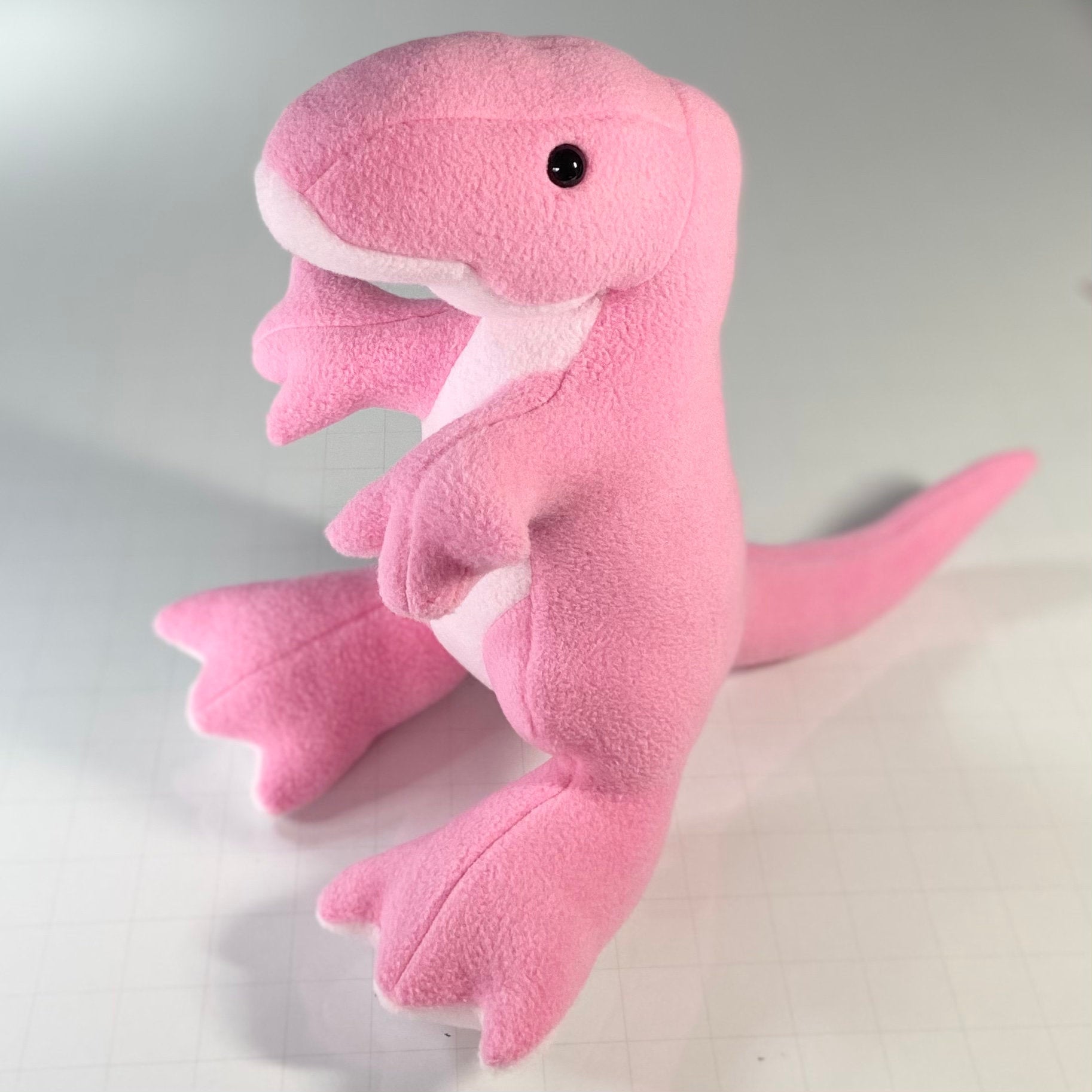 Pink T Rex Plush Toy | Etsy