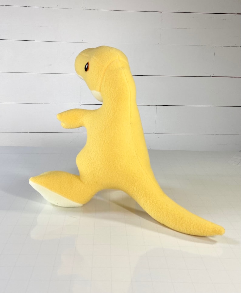 Yellow T Rex Plush Toy - Etsy