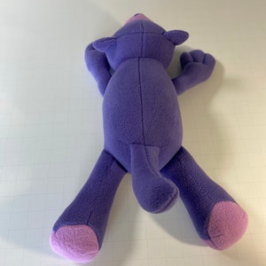 Purple Plush Cat - Etsy