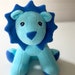 Little Boy Blue Stuffed Lion - Etsy
