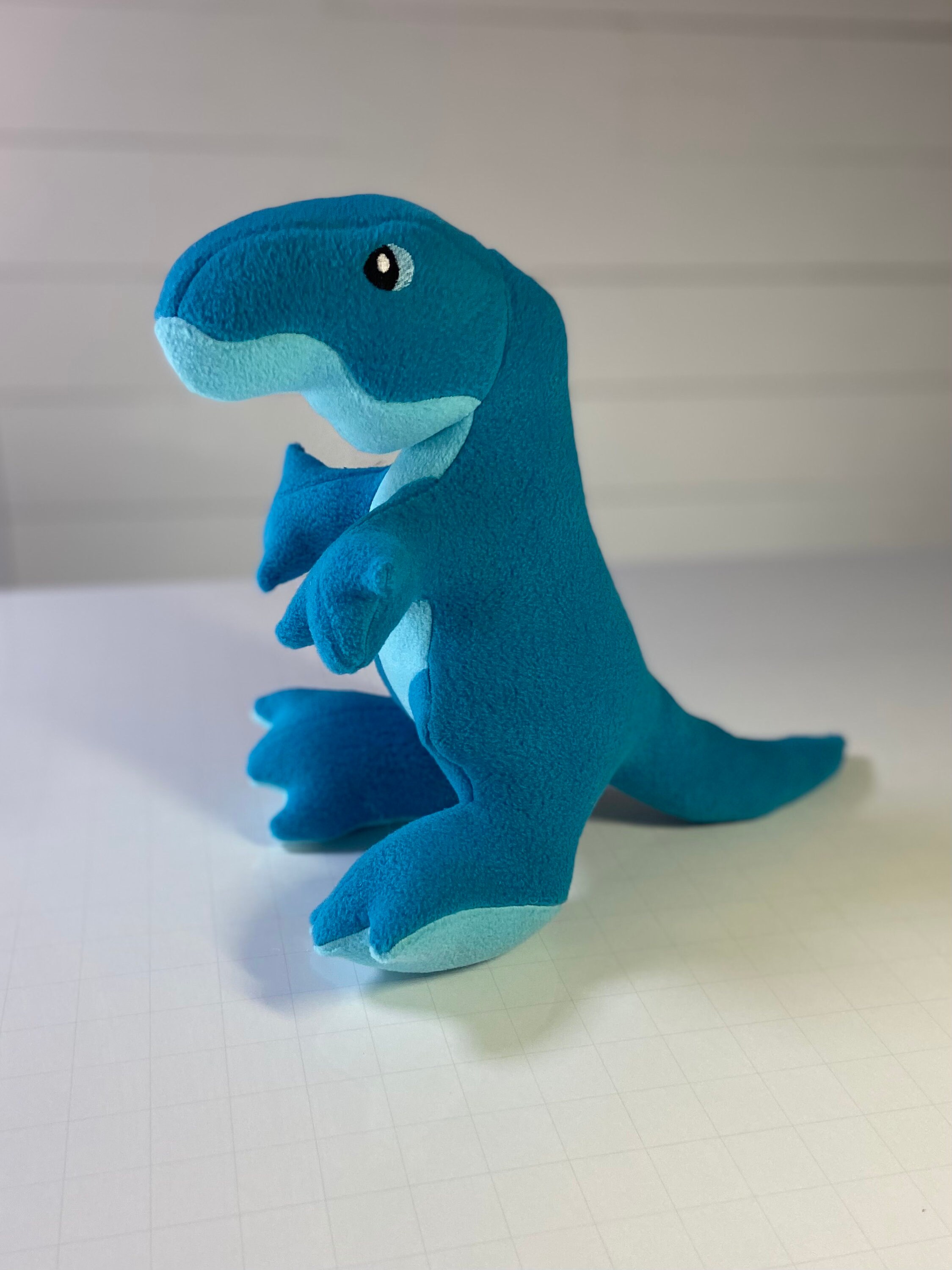 Teal T Rex Plush Toy | Etsy