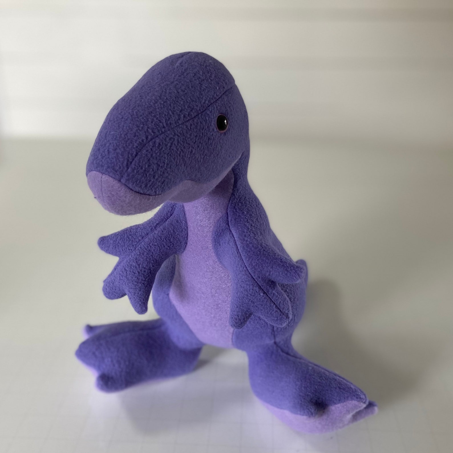 Purple T Rex Plush Toy - Etsy