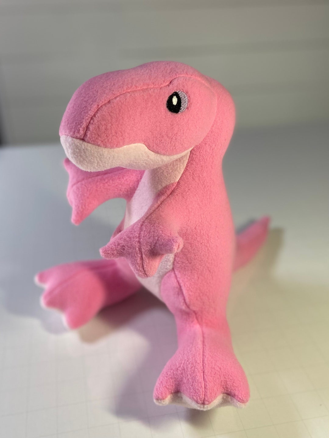 Pink T Rex Plush Toy - Etsy