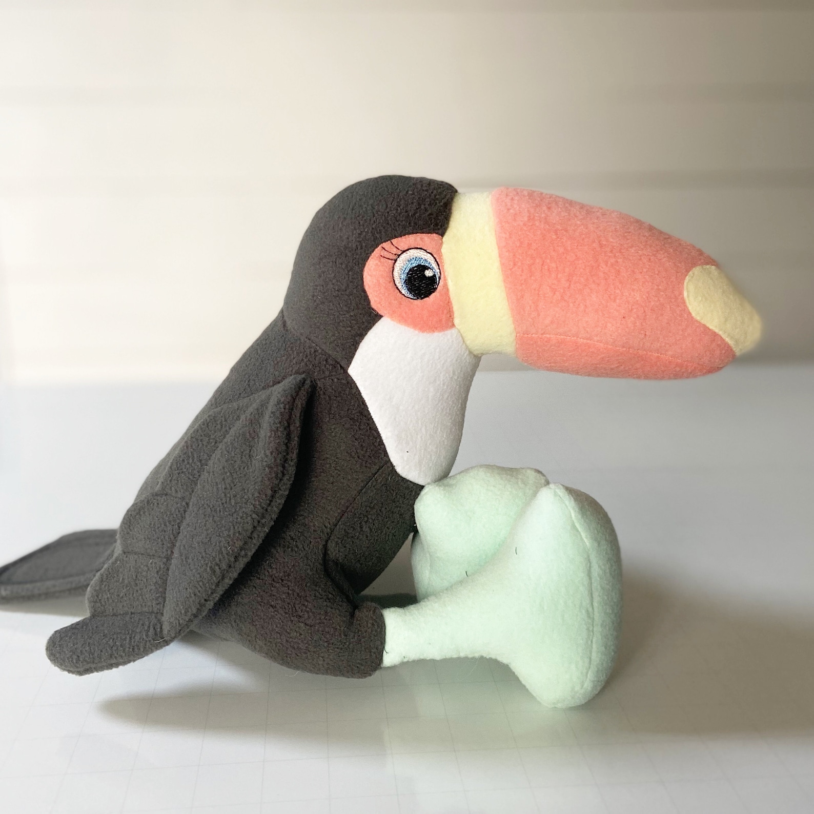 Pastel Toucan Plush Toy - Etsy