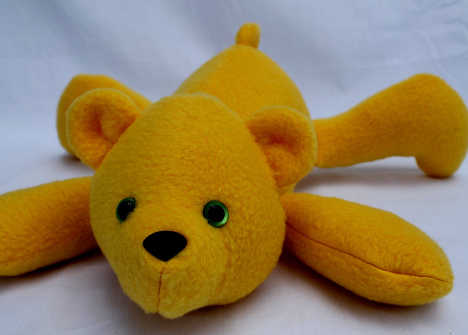 Sunshine Yellow Teddy Bear - Etsy