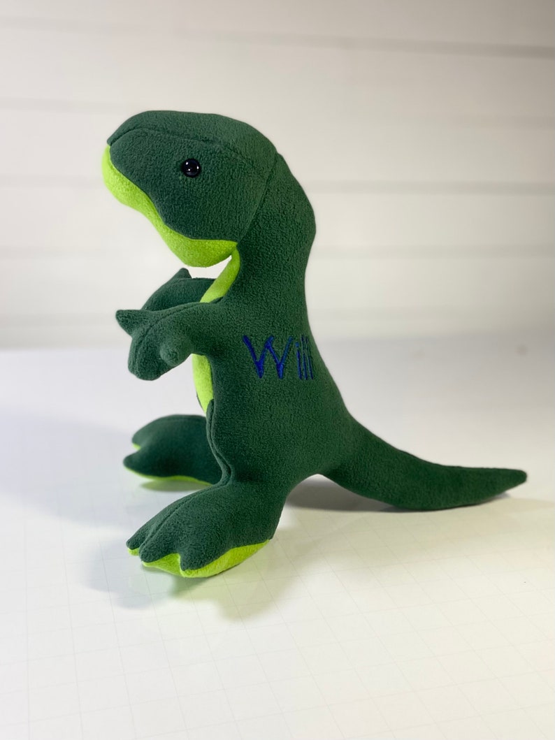 Green T Rex Plush Toy - Etsy