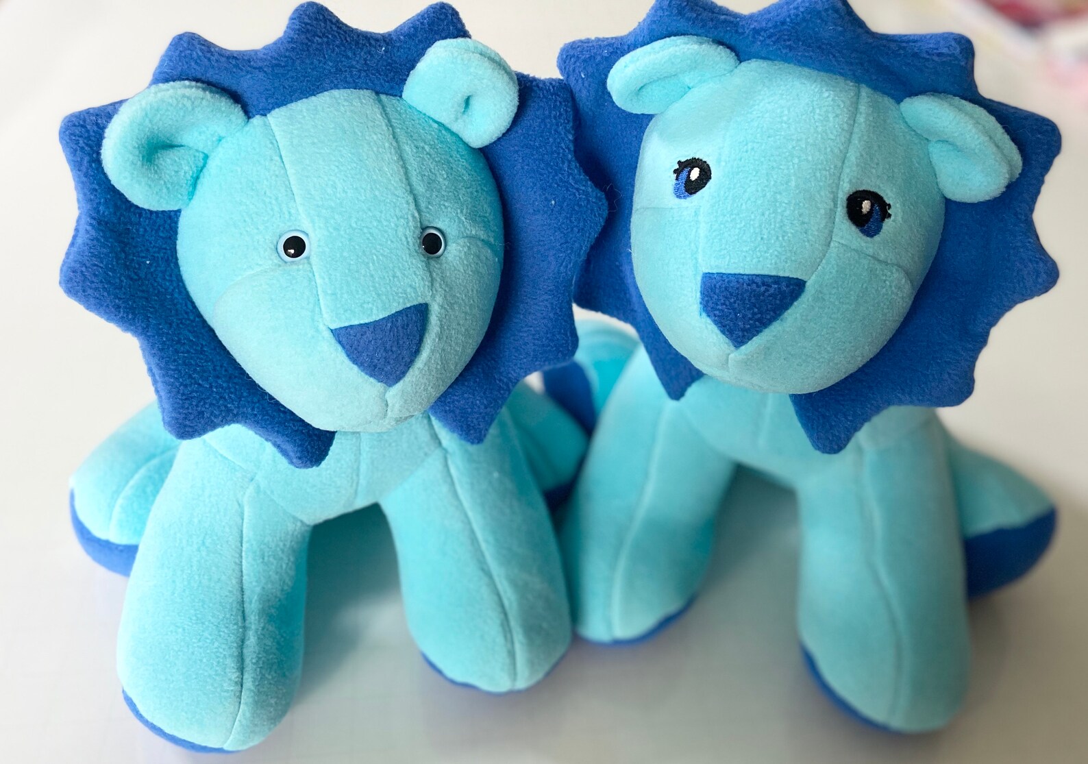 Little Boy Blue Stuffed Lion | Etsy