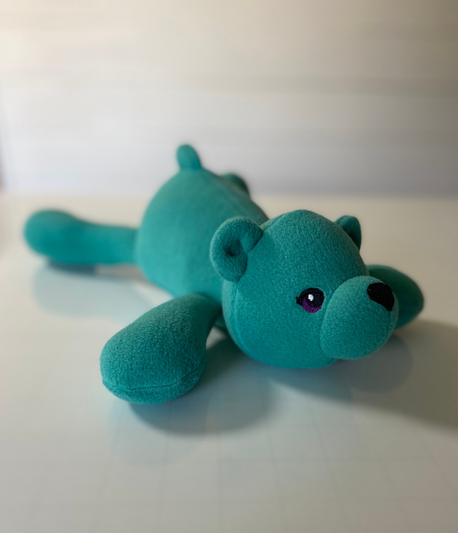 Teal Teddy Bear - Etsy
