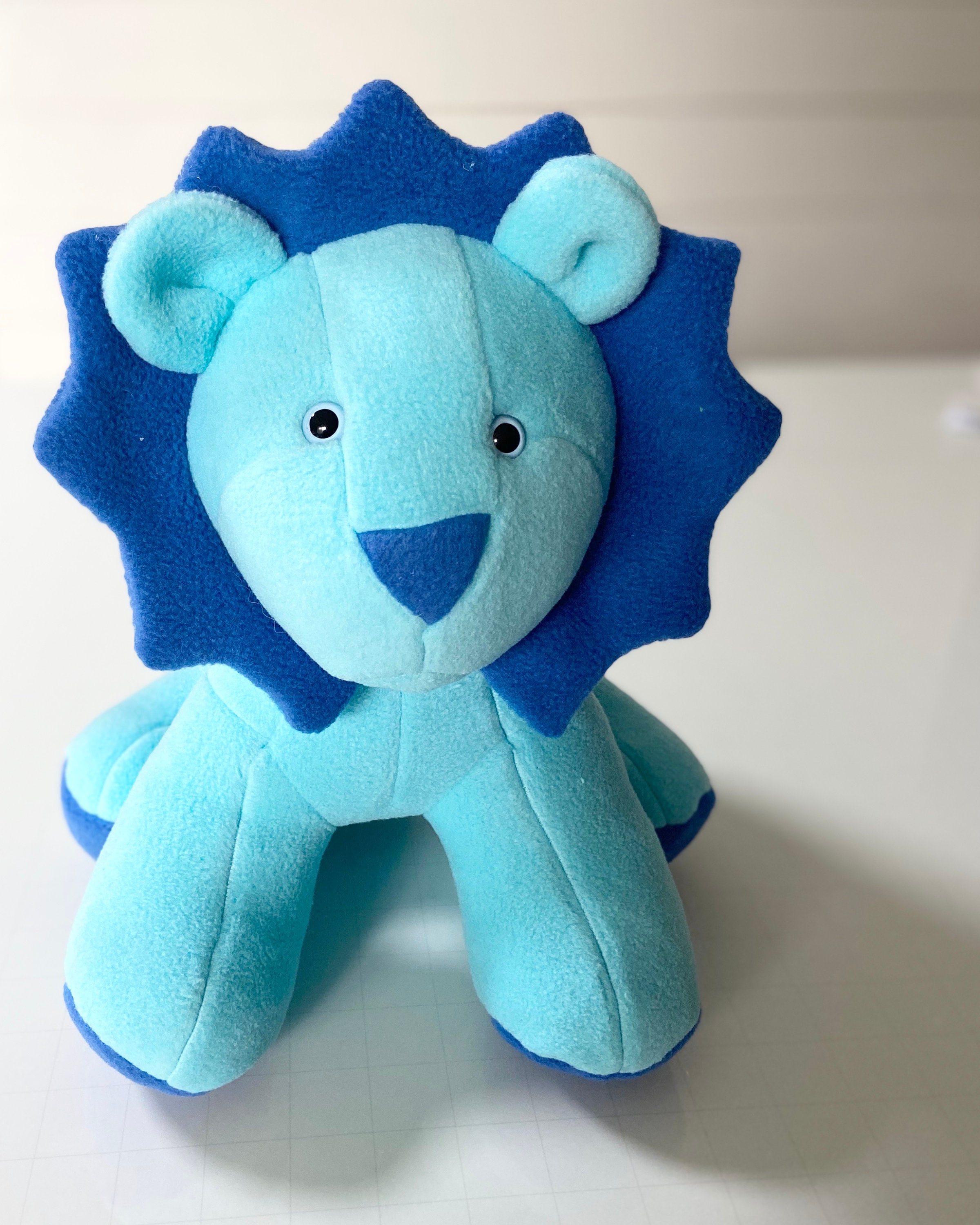 Little Boy Blue Stuffed Lion - Etsy Australia