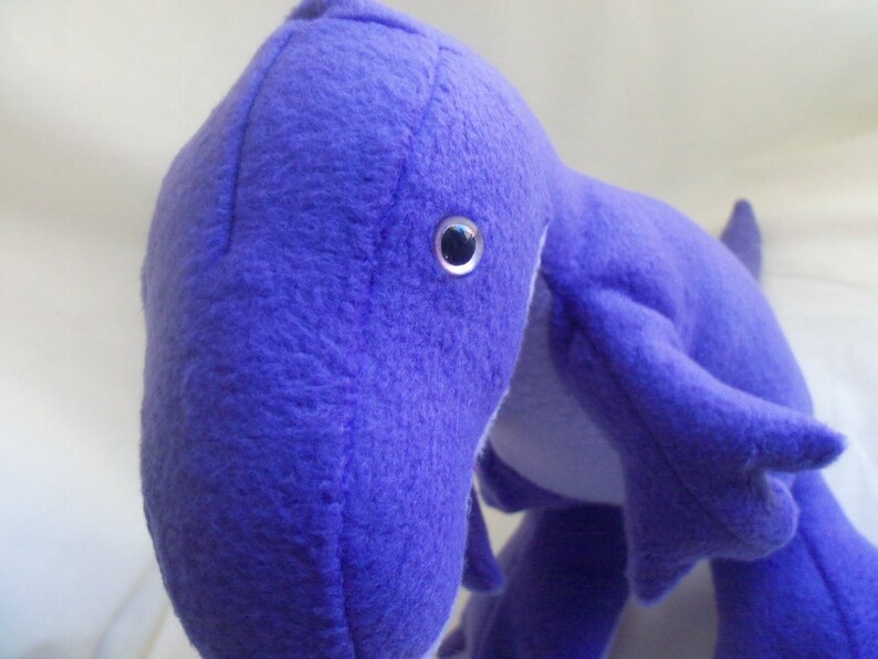 Purple T Rex Plush Toy - Etsy