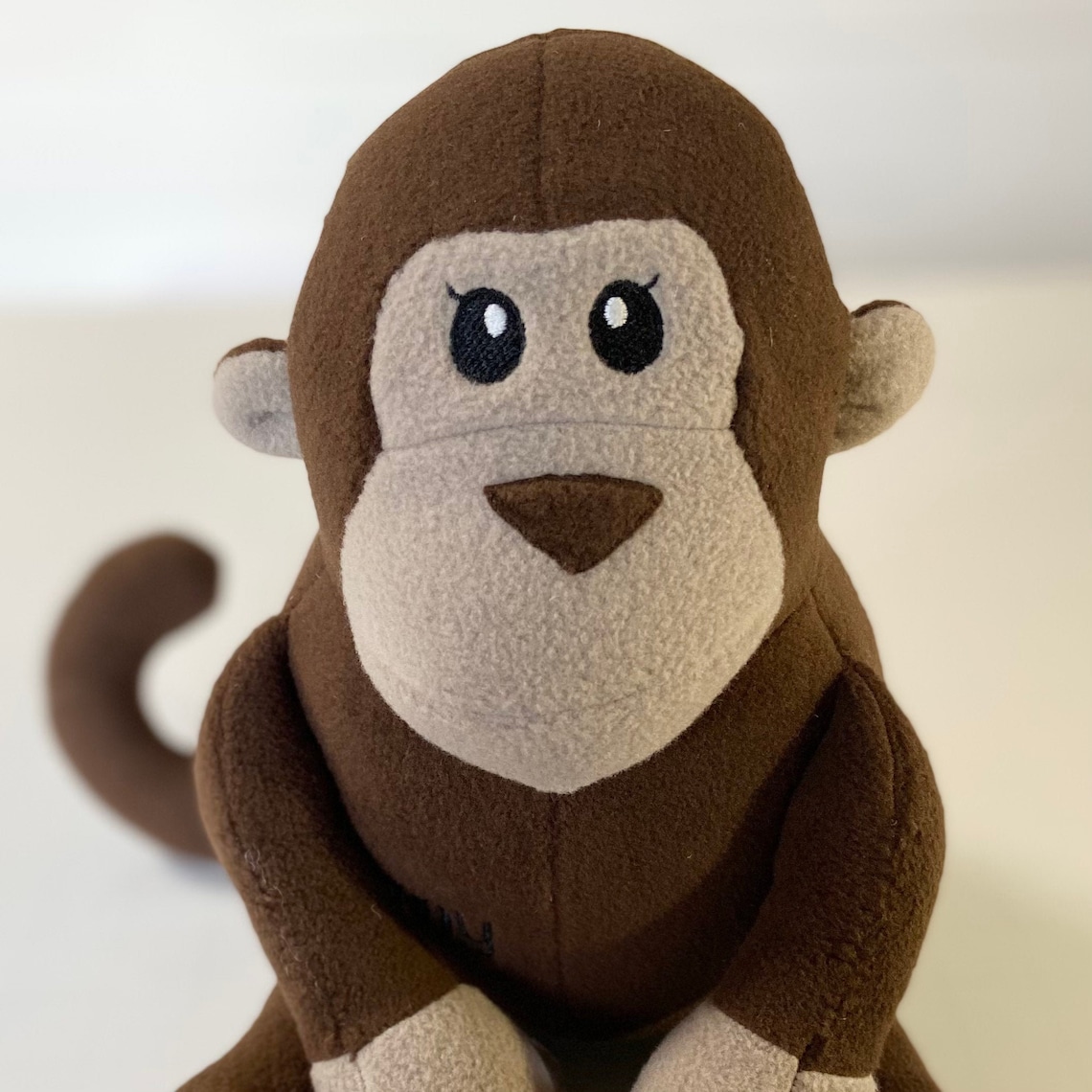 Stuffed Monkey Toy - Etsy