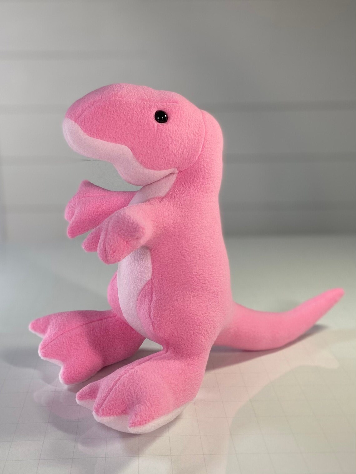 Pink T Rex Plush Toy - Etsy
