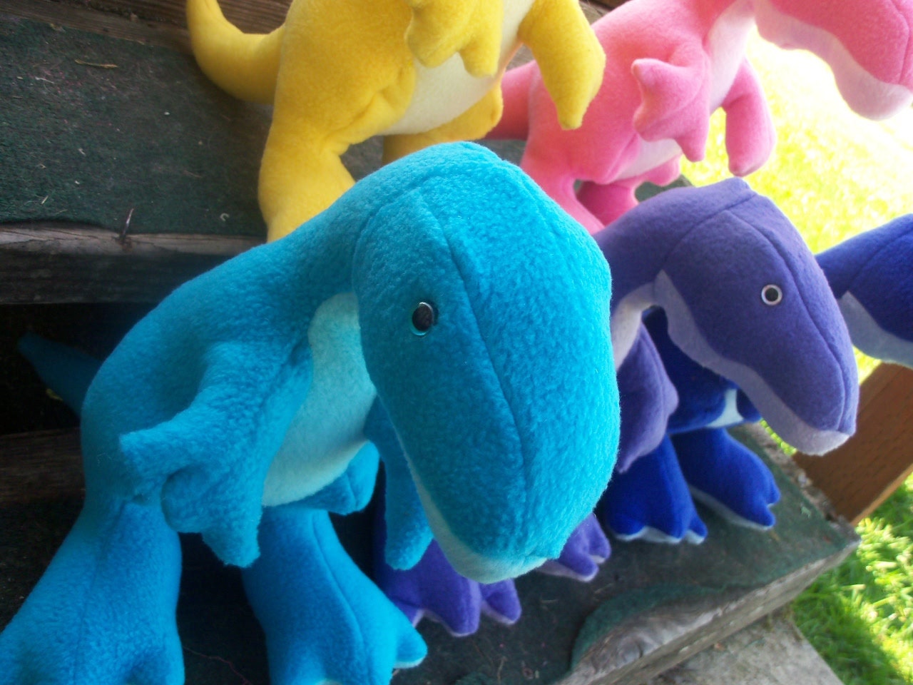 Teal T Rex Plush Toy - Etsy
