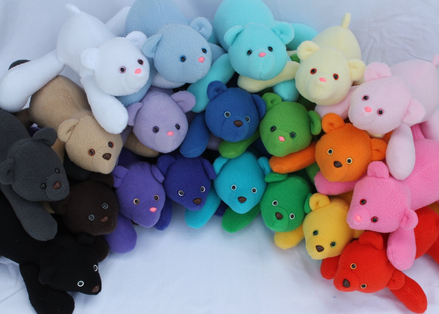 Aqua Teddy Bear - Etsy