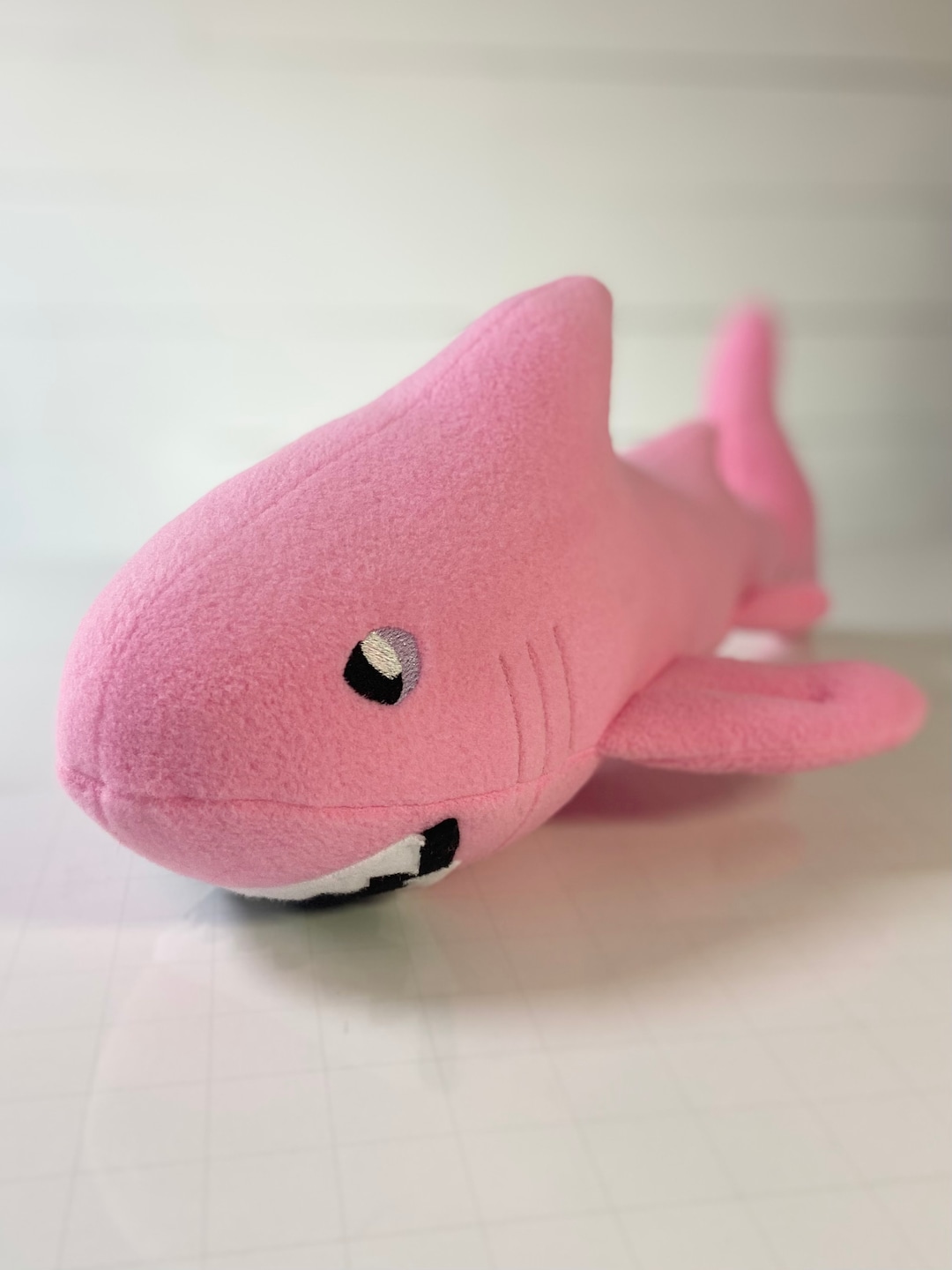 Pink Plush Shark - Etsy