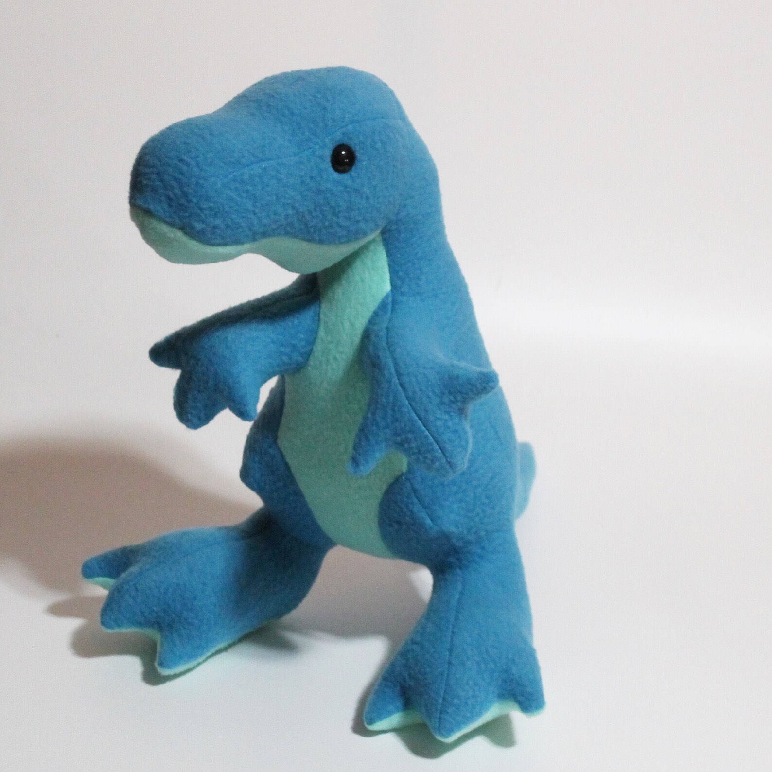 Teal T Rex Plush Toy - Etsy