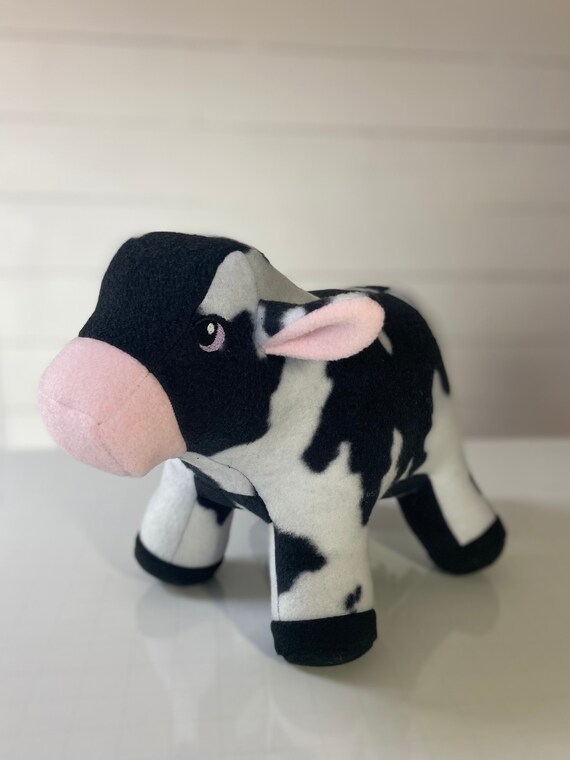 Plush Dairy Cow - Etsy